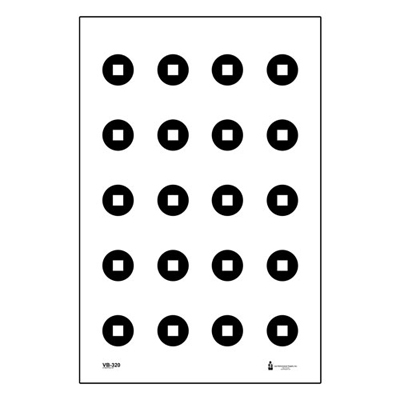 Law Enforcement Targets | Action Target : Military 3" Aimpoint Dot ...